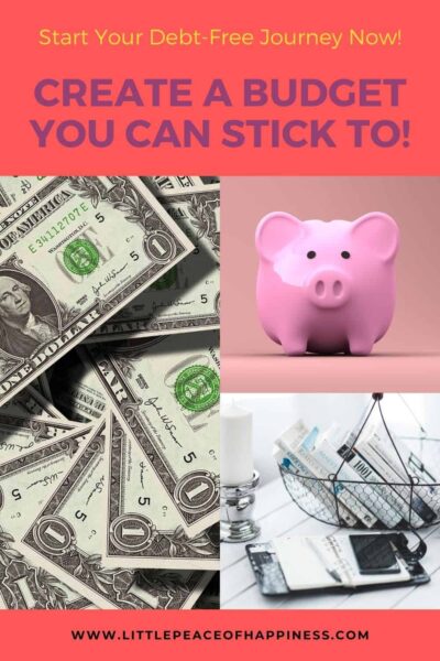 How To Create And Plan A Budget That You Can Stick To - Little Peace Of ...