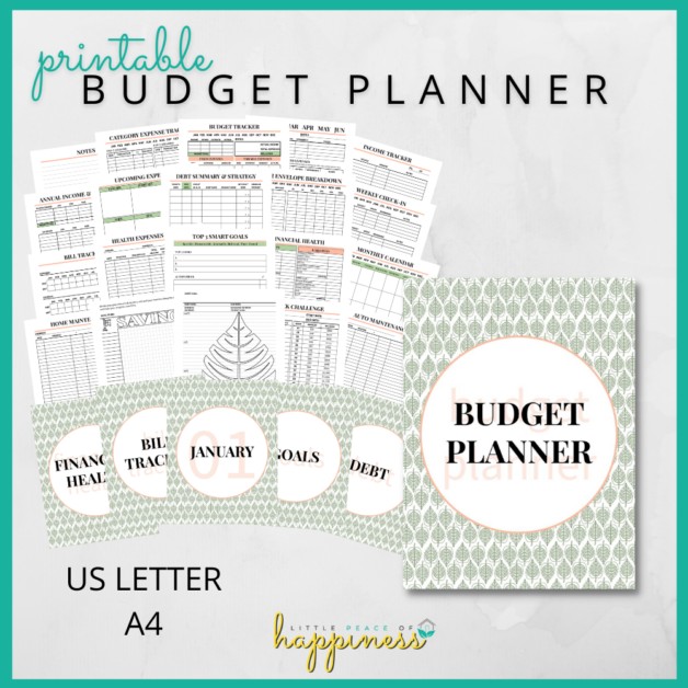 Budget Planner To Manage Your Money Better | Printable & Digital ...