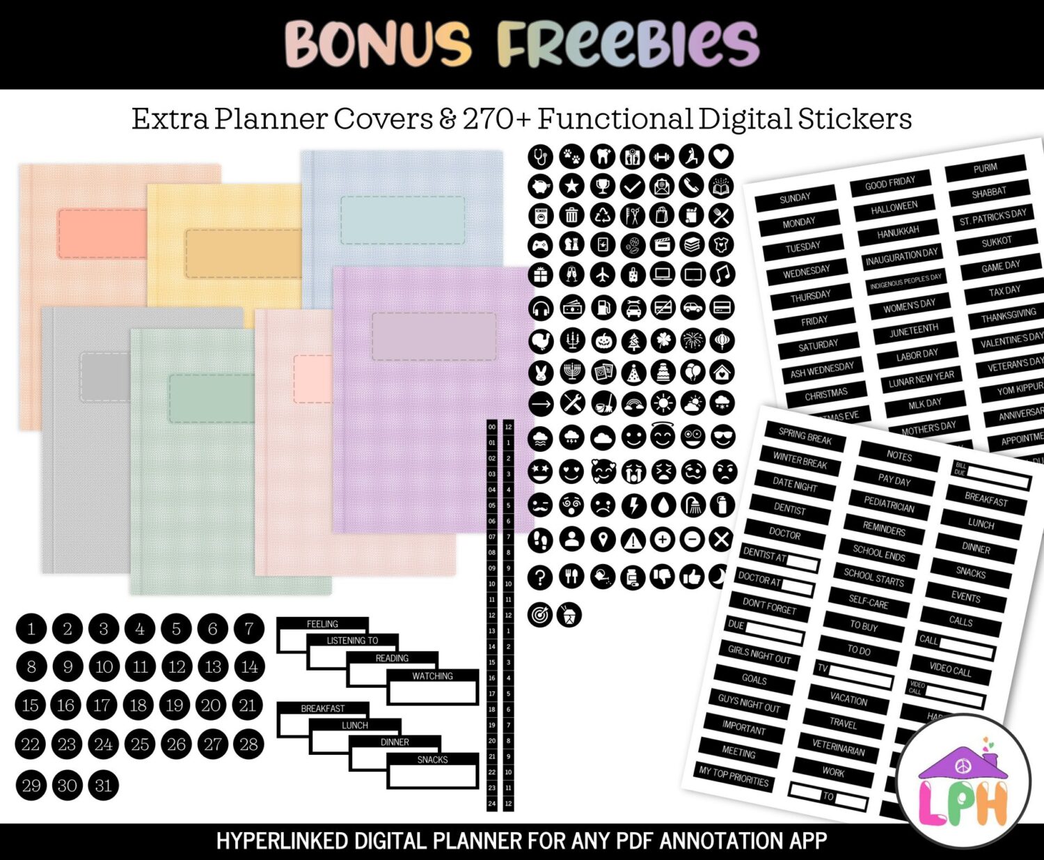 All-in-One Digital Planner For Goal Setting, Productivity, Life Balance ...