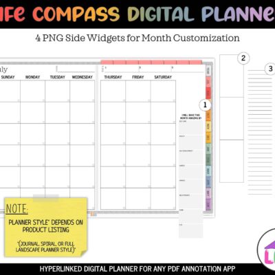 All-in-One Digital Planner For Goal Setting, Productivity, Life Balance ...